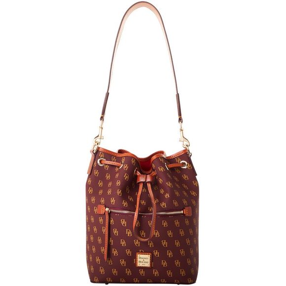 Dooney & Bourke | Bags | Dooney Bourke Gretta Drawstring Shoulder Bag ...